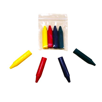 Crayon 4 Pack - Polybag JUMBINO - Keeko Kids