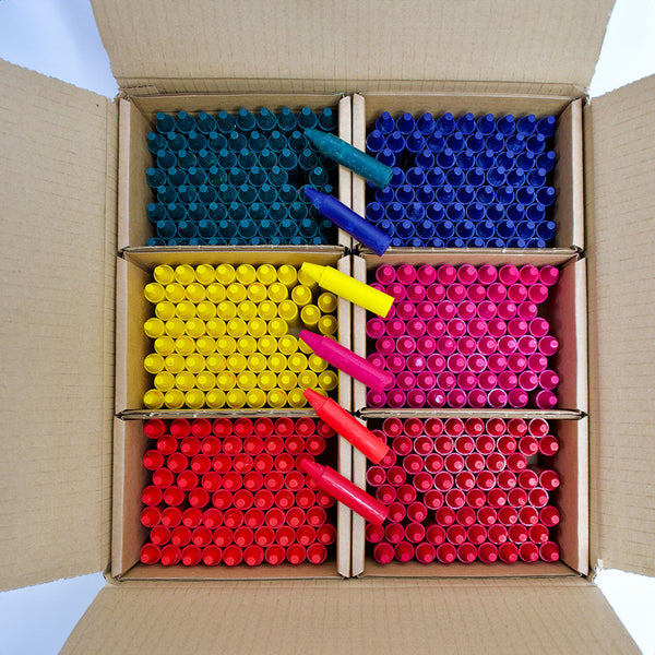 360 Bulk Unwrapped JUMBO Crayons - Keeko Kids