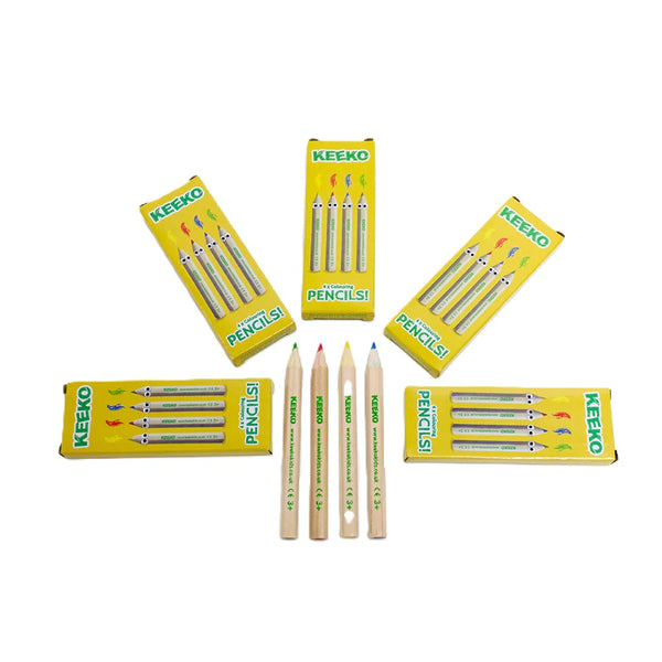 Colouring Pencil 4 Pack – Keeko Kids