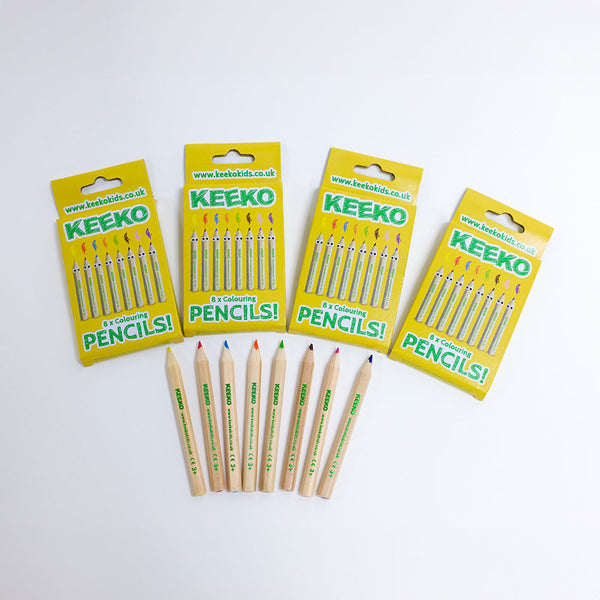 Colouring Pencil 8 Pack - Keeko Kids